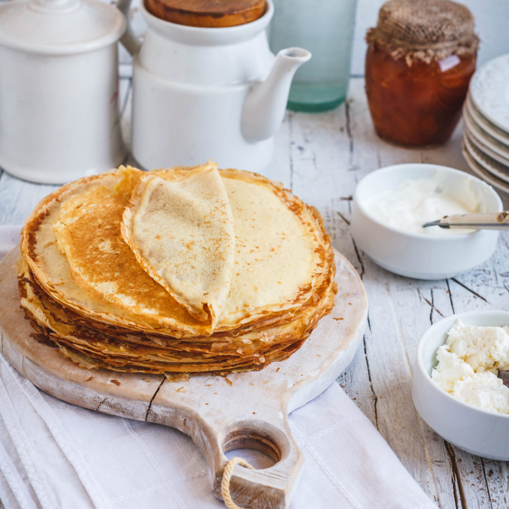 Crêpes soufflées à la danoise avec sauce Écorce – DAVIDsTEA
