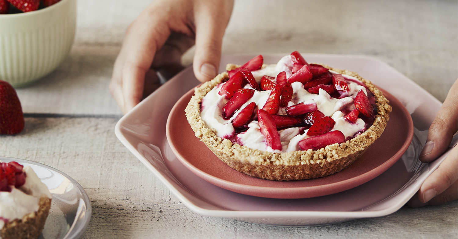 Comment faire un gâteau à la crème glacée avec du thé